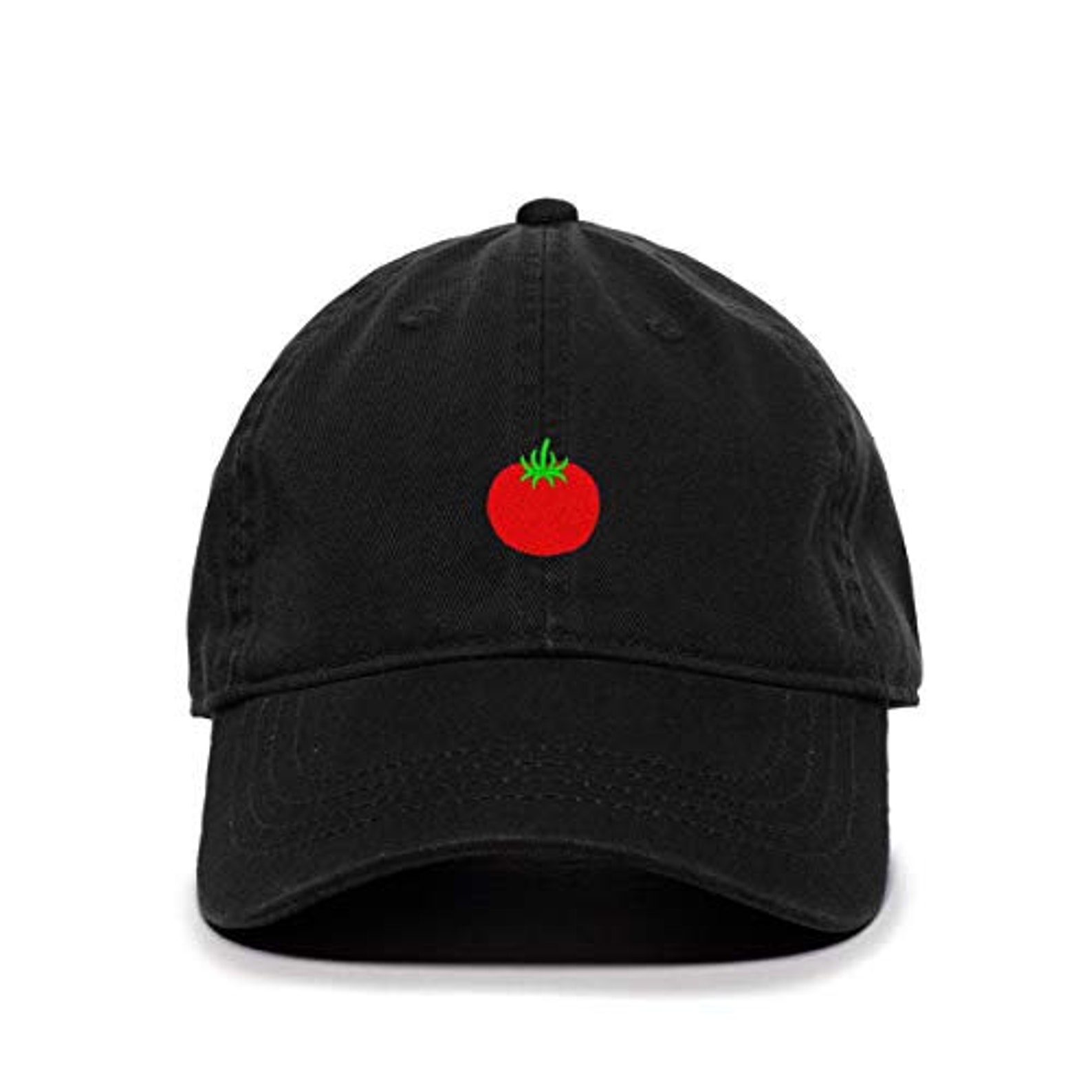 Tomato Baseball Cap Embroidered Cotton Adjustable Dad Hat - Etsy