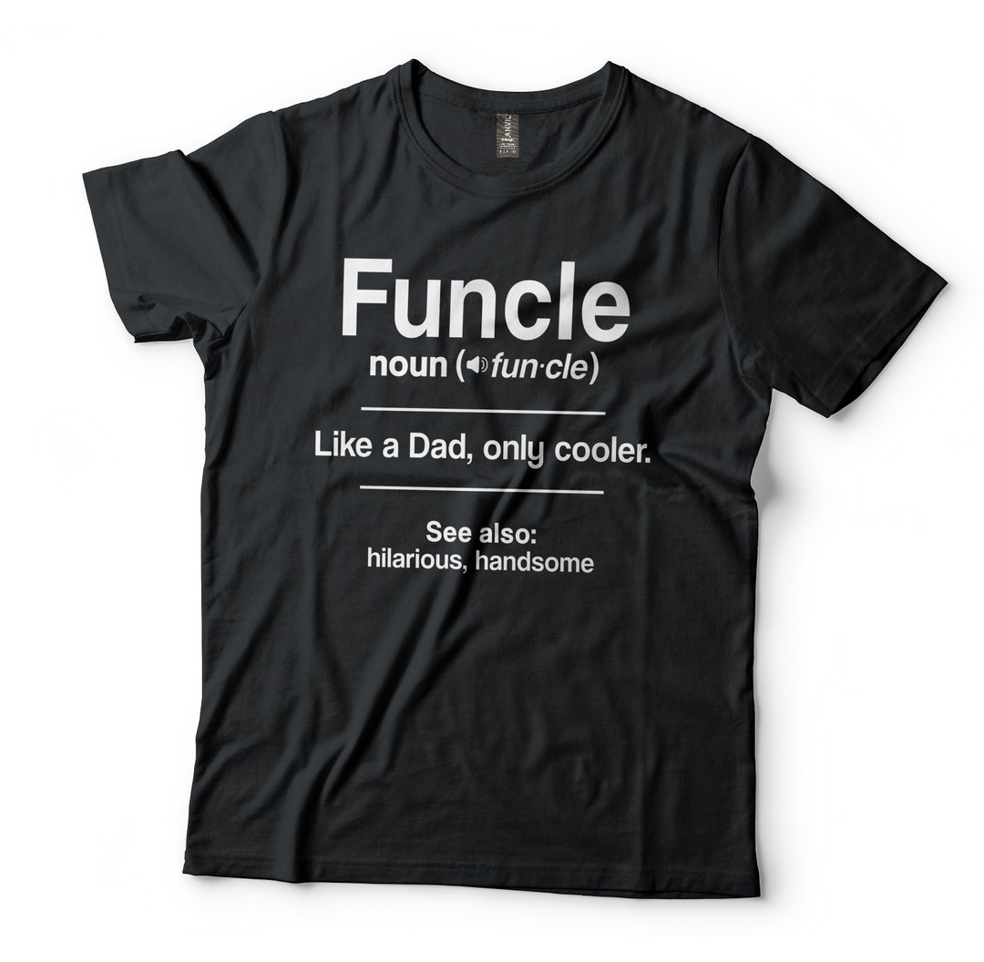 Funcle Funny Graphic Short Sleeve Shirt/crew Neck T-shirt/handmade ...