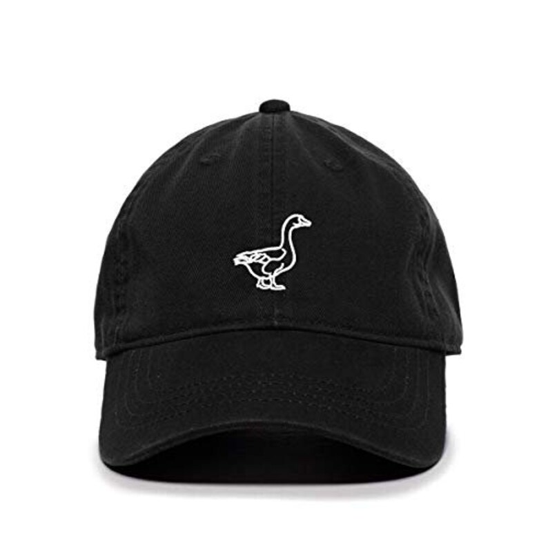 Goose Baseball Cap Embroidered Cotton Adjustable Dad Hat - Etsy