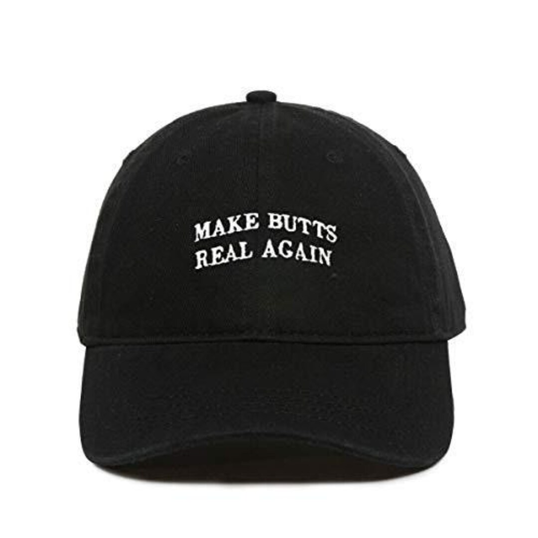 Make Butts Real Again MAGA Baseball Cap Embroidered Cotton Adjustable ...