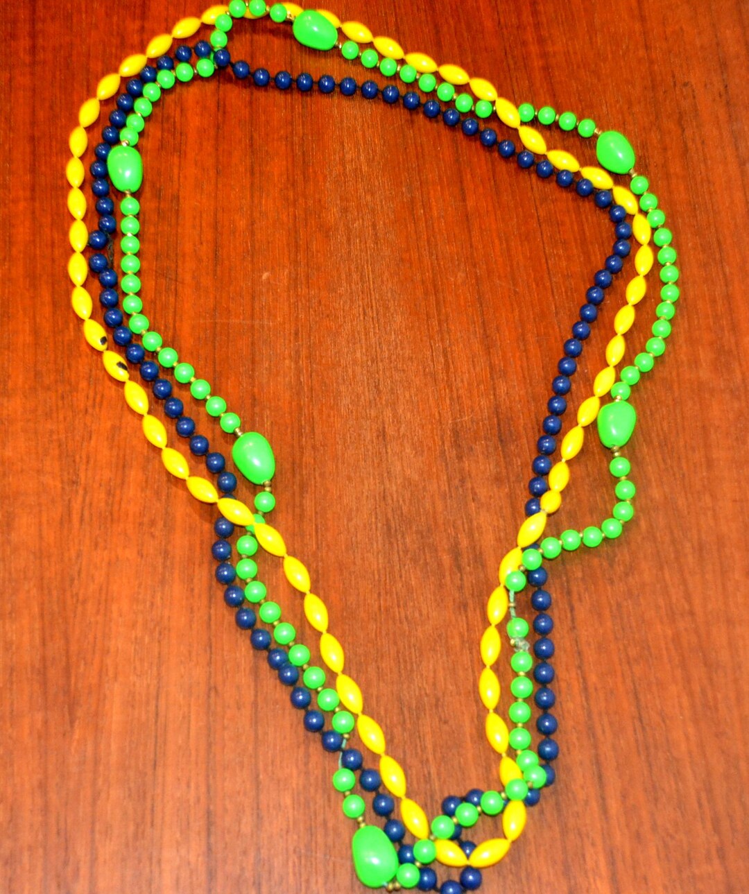 Original 70s Necklaces Pearls Costume Jewelry Colorful Vintage Clothing ...