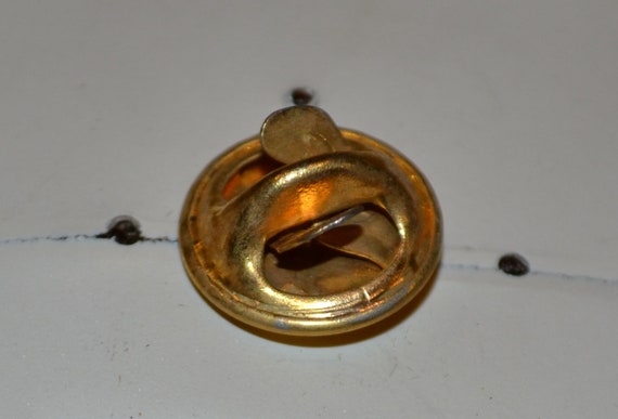 Original 70s pin gramophone metal brooch pin retro mi… - Gem