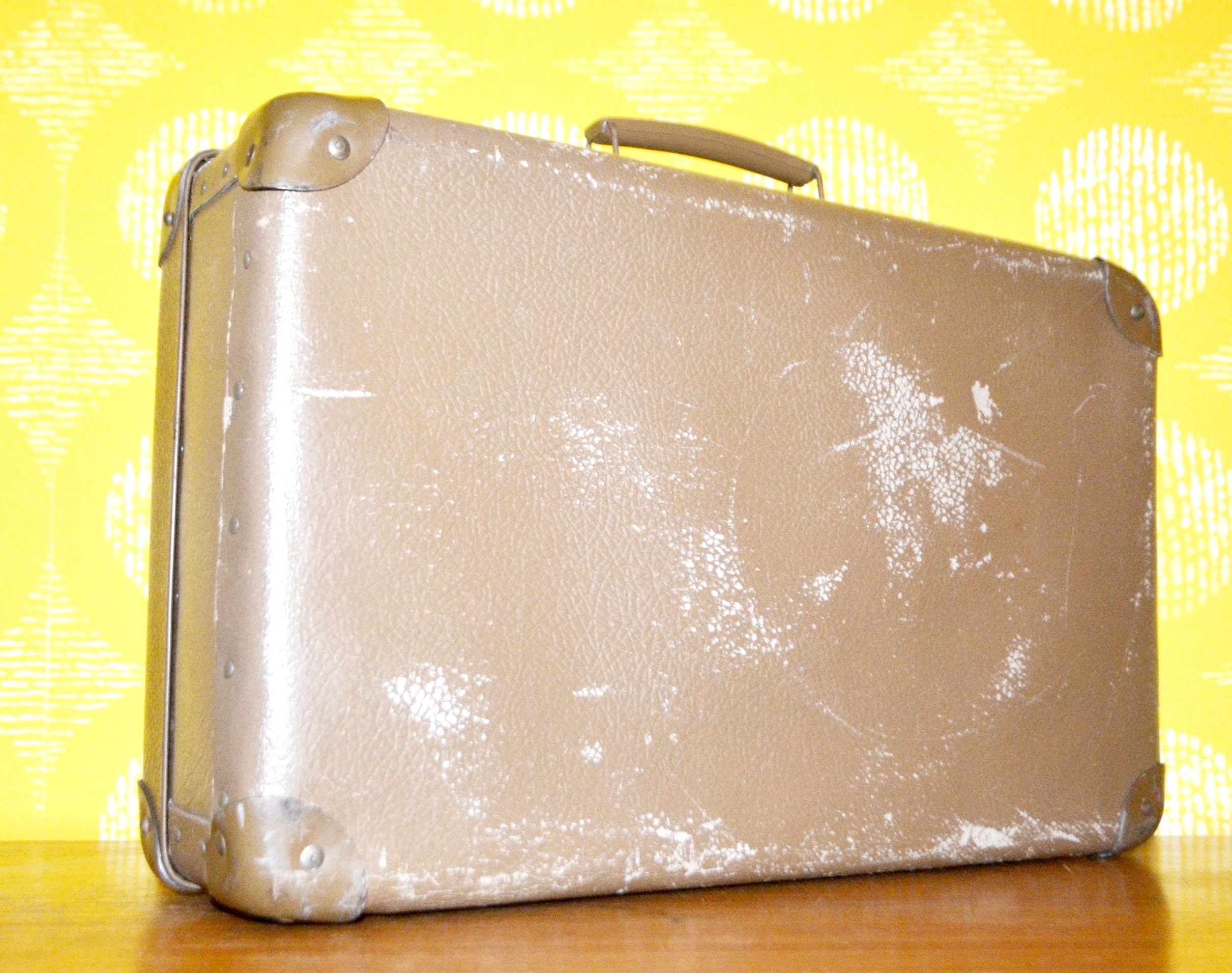 Vintage Travel Case Brown 20s Retro Mid Century Vintage - Etsy UK