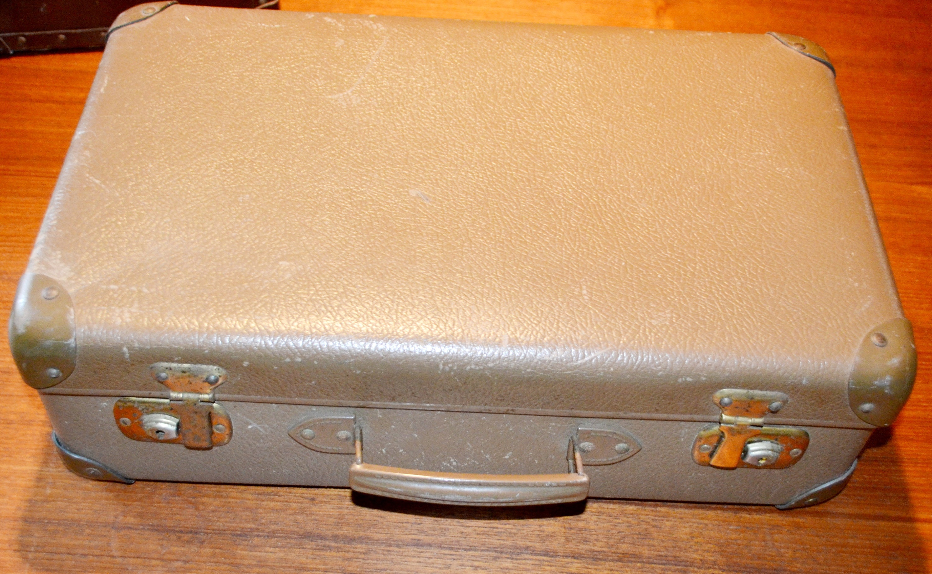 Vintage Travel Case Brown 20s Retro Mid Century Vintage - Etsy UK