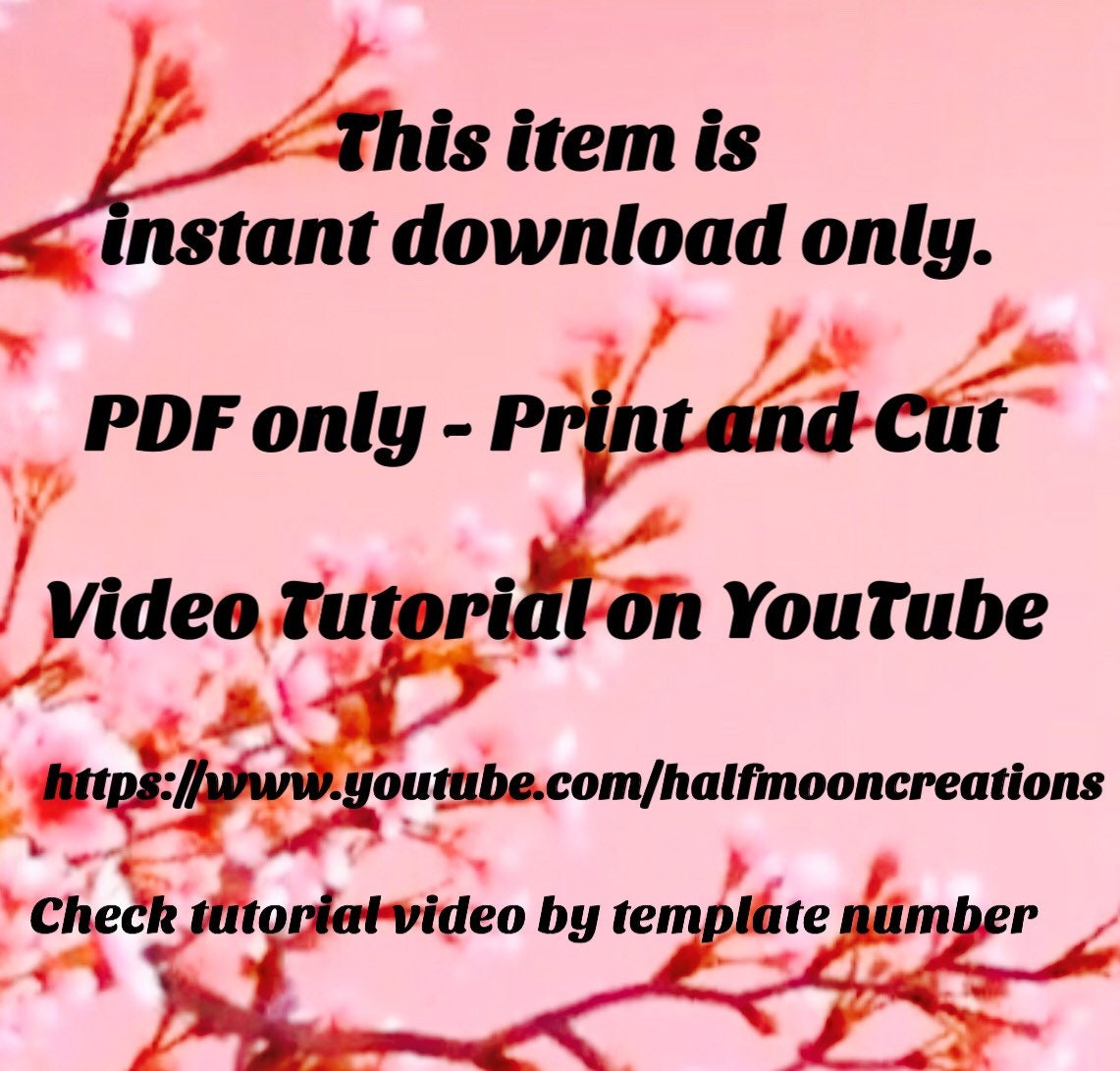 PDF Paper Flower Template | Diy Paper Flower | PDF Printable | Wedding ...