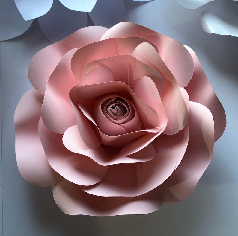 PDF Paper Flower Template | Diy Paper Flower | PDF Printable | Wedding ...