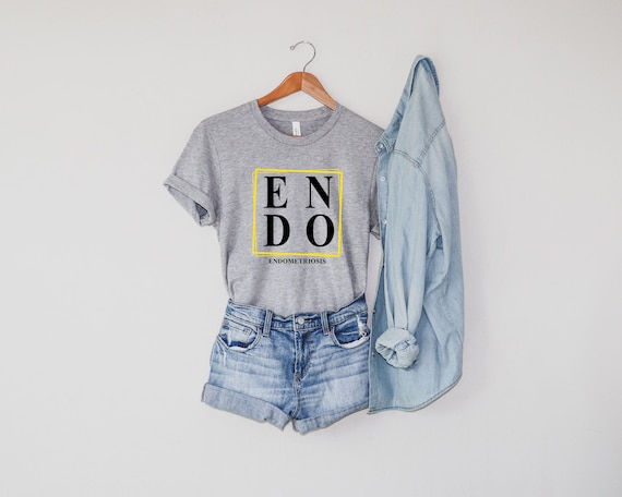 Endometriosis Awareness Unisex T-shirt ENDO T-shirt - Etsy