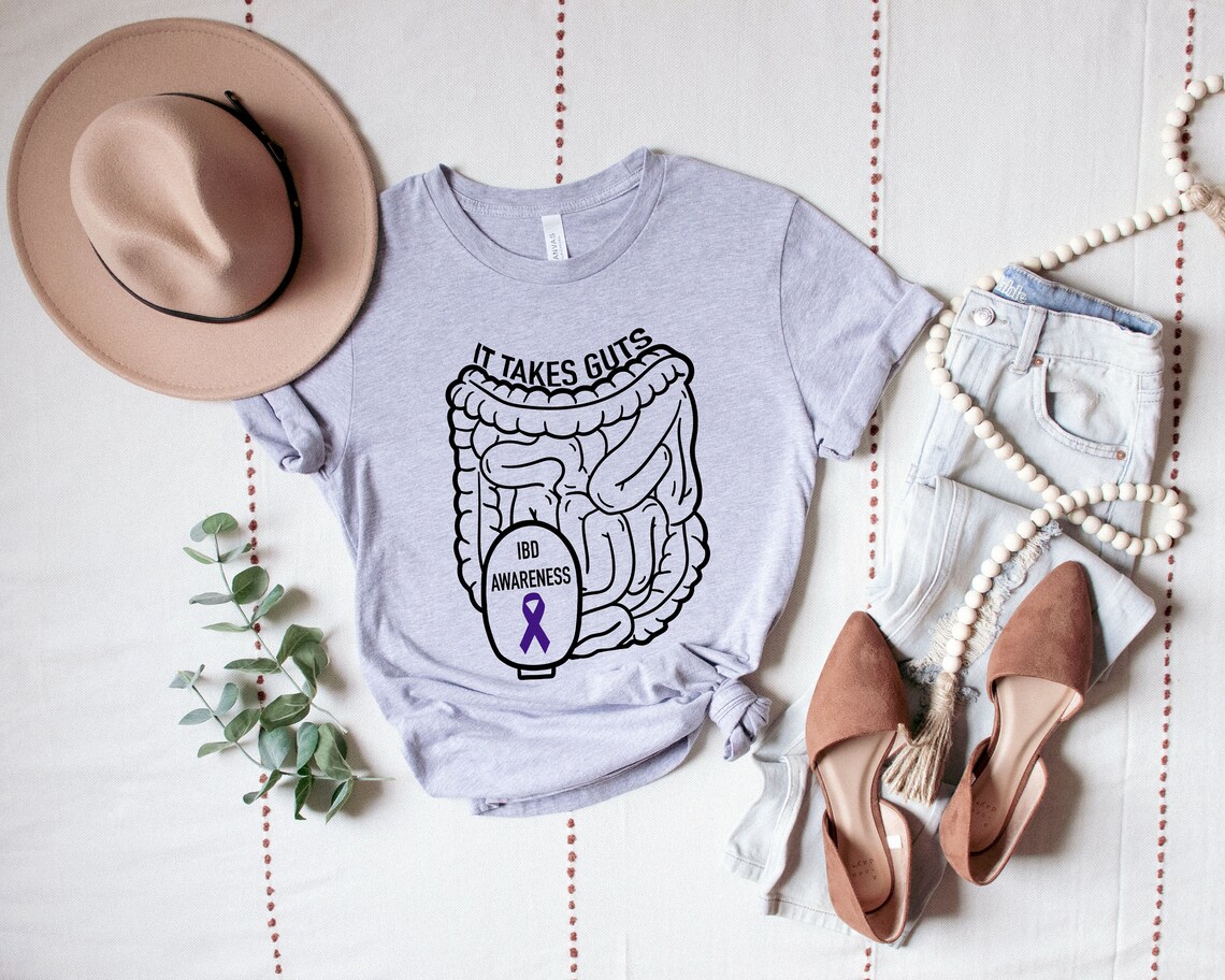 IBD Ostomy It Takes Guts T-shirt Ostomy Awareness Unisex - Etsy