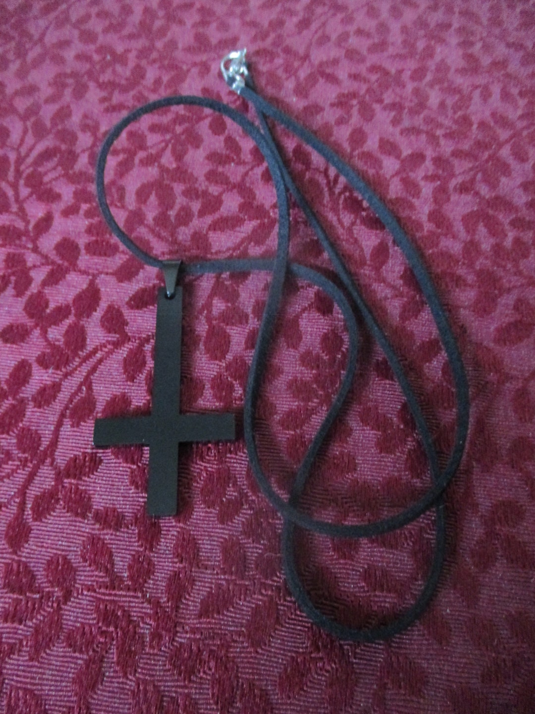 Kawaii Boho Goth Gothic Inverted Cross Pendant - Etsy