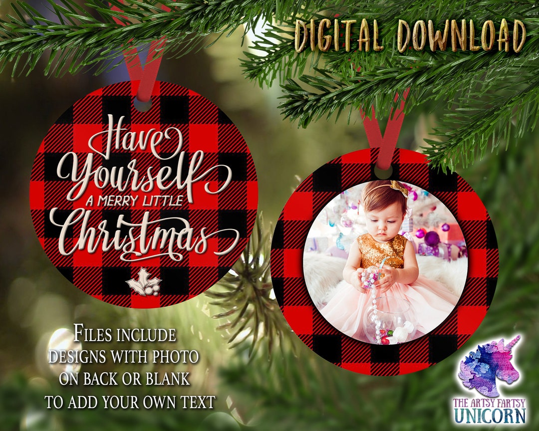 DIGITAL DESIGN: Have Yourself a Merry Little Christmas - Red Lumberjack ...