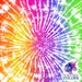 Rainbow Tie Dye Digital Paper Bundle 4 Designs Sublimation Design ...