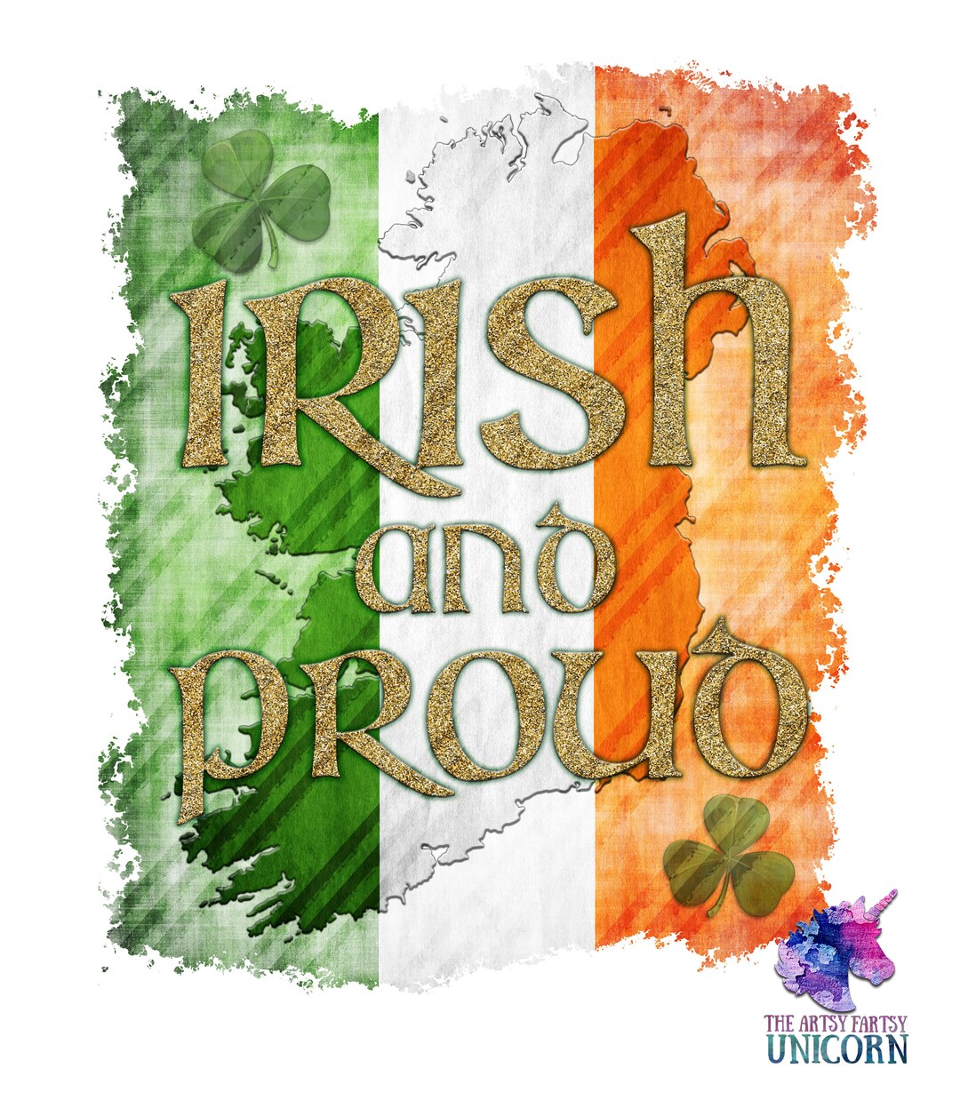 Irish and Proud - Sublimation Design - Digital Download - Etsy