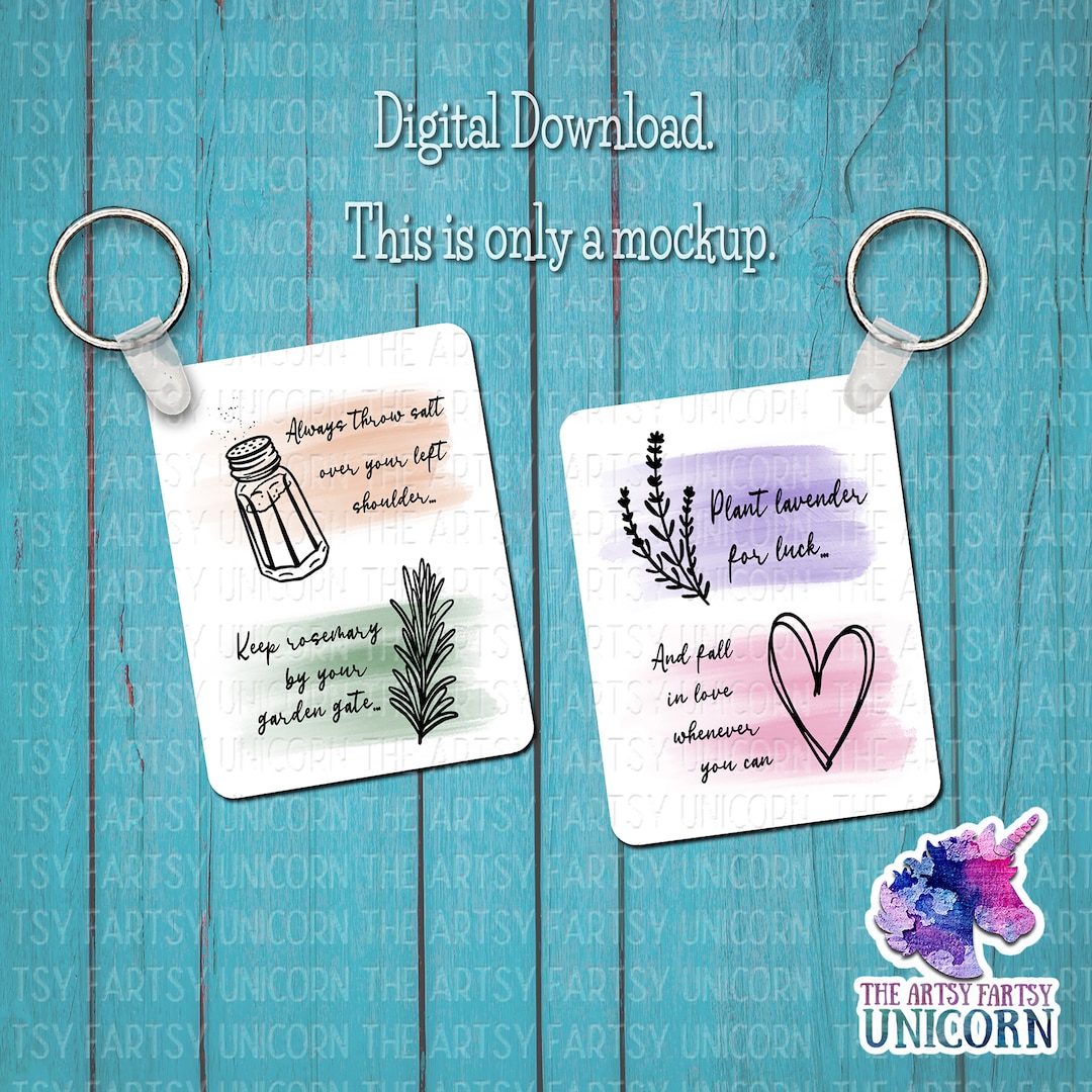 DIGITAL FILE: Practical Magic Movie Quote - Rectangle Double Sided ...