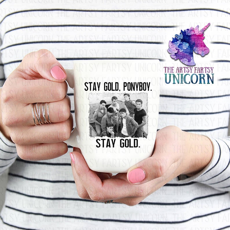 Stay Gold Ponyboy. Stay Gold the Outsiders / the Greasers - Etsy