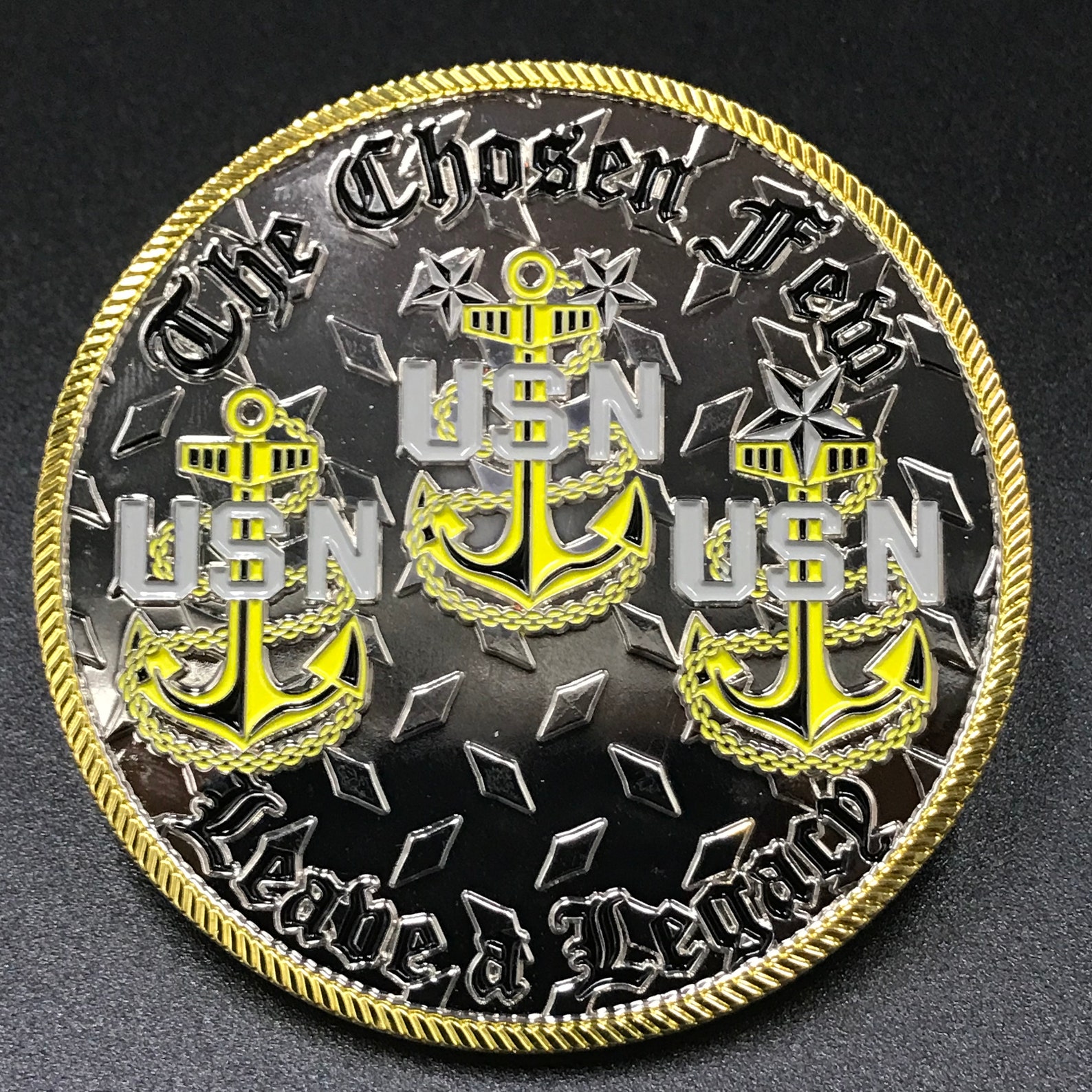 Navy Coin CPO Coin Chief Coin Military Coin Challenge | Etsy