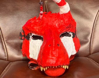 Pre Made Dino Mask - Etsy