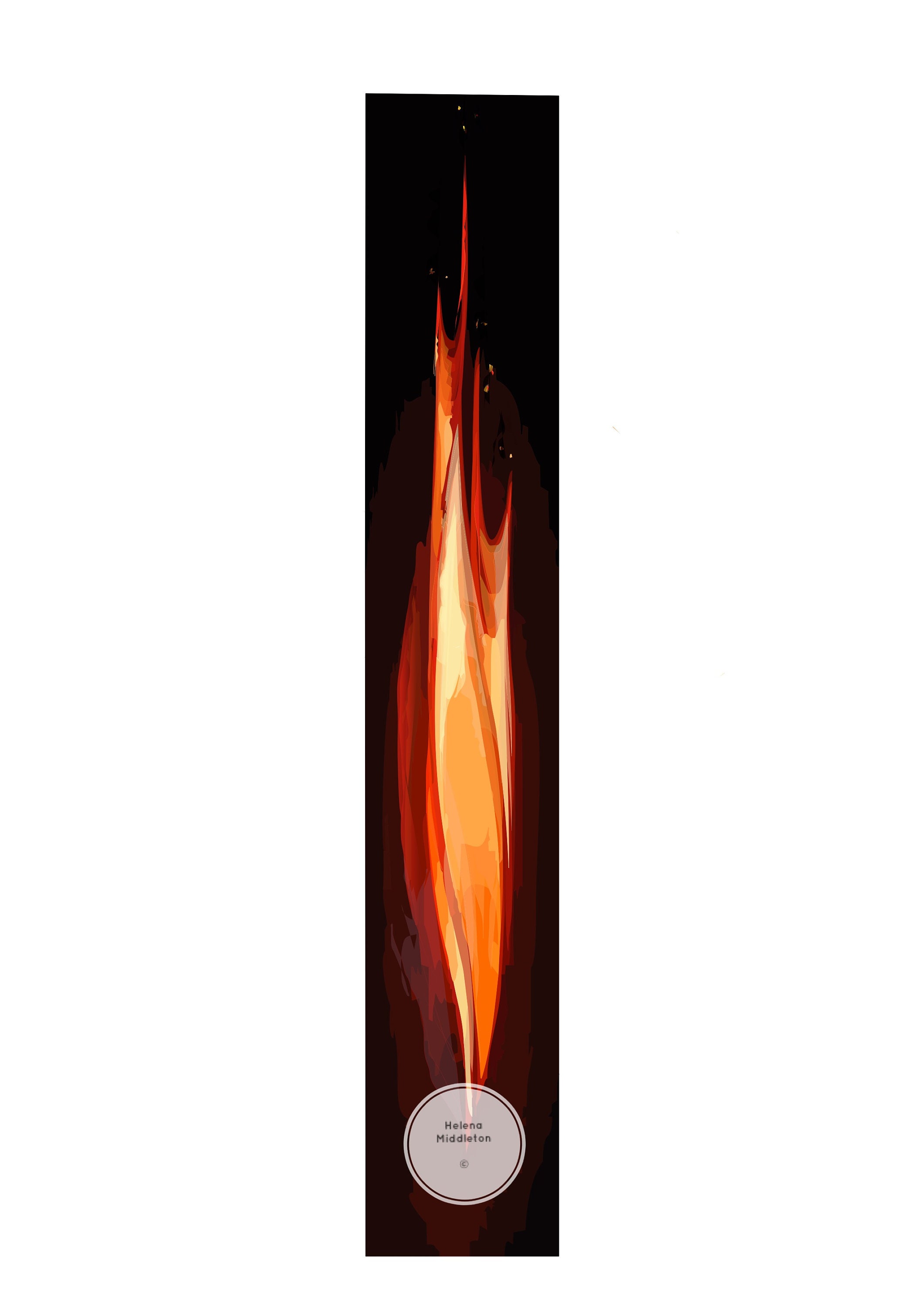 Liturgical Pentecost Banner Fire Methodist Graphic 6x1 Ai, Pdf - Etsy