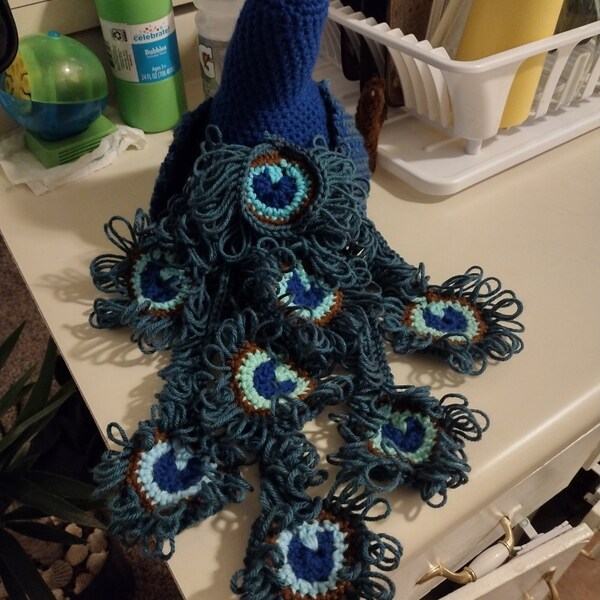 Peacock Stuffed Toy - Etsy