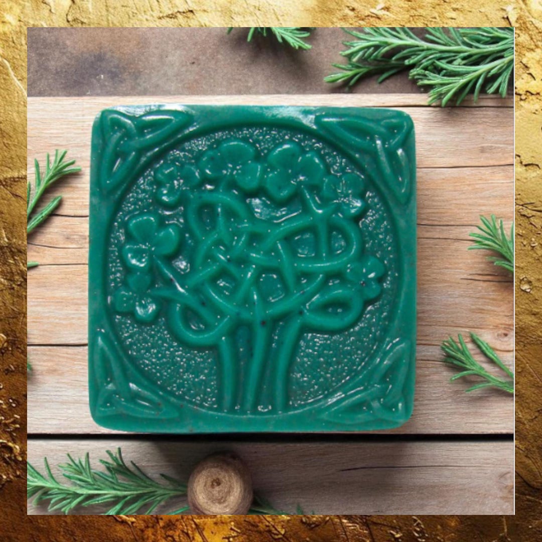 Celtic Tree Soap: Herbs & Forest Scented Handmade Soap Bar. Men's Soap ...