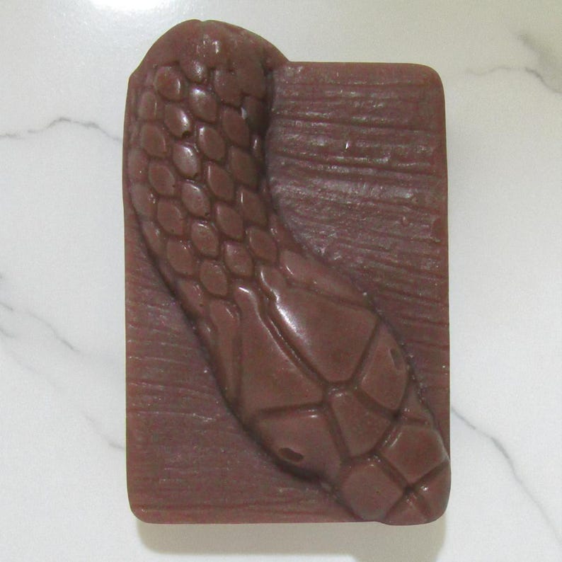 SATYR Snake Soap: Sandalwood, Vanilla, & Musk Scented Handmade Soap Bar ...