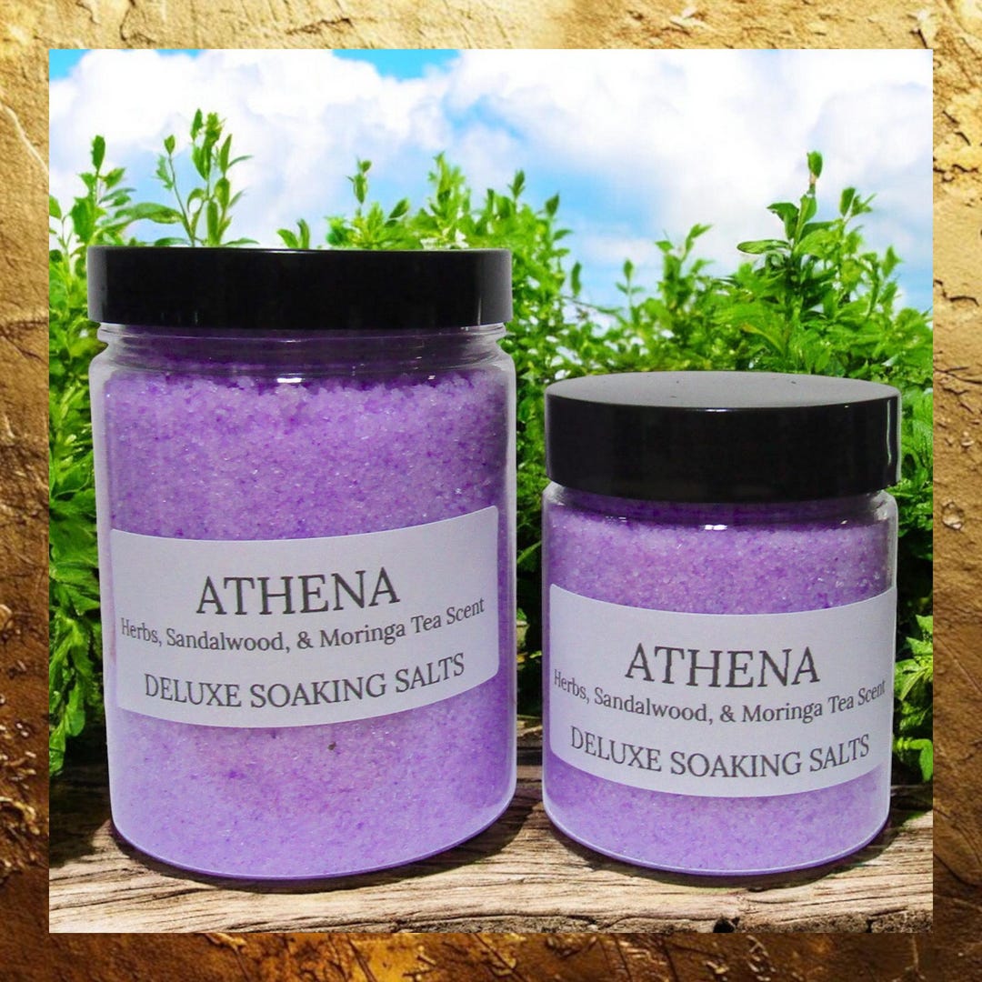 SOAKING SALTS Greek Myth Fragrance Choice. Deluxe Bath Salts Enriched ...