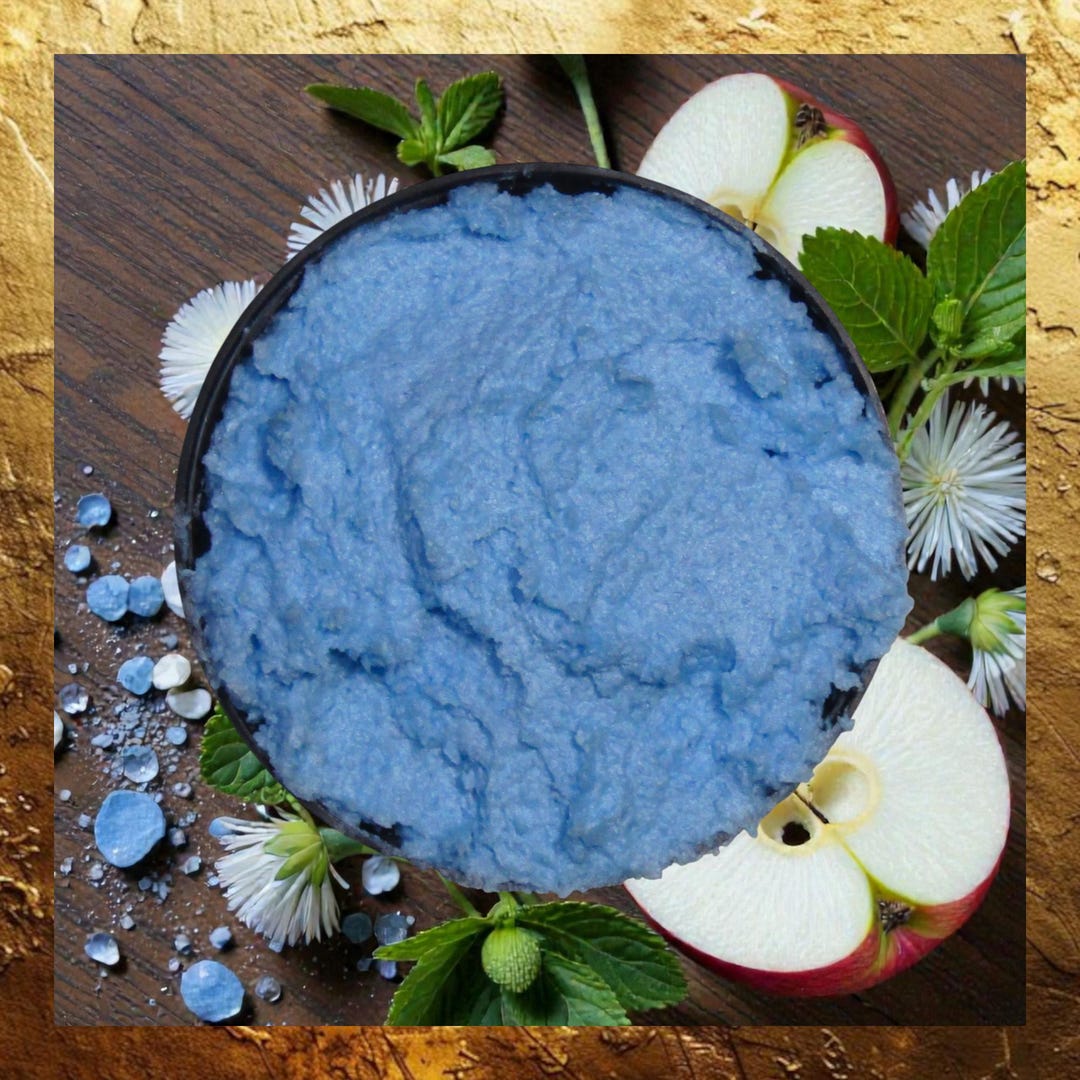 FRIGG Sugar Scrub: Winter Fruits & Mint Scent. Lathering Botanical Body ...