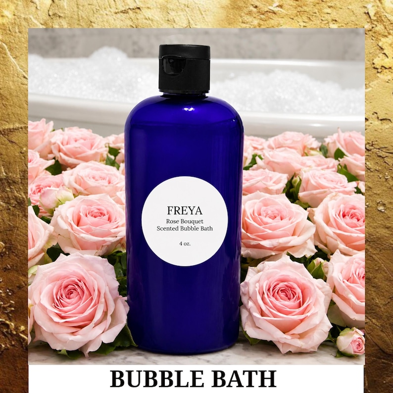 FREYA Rose Bouquet Scented Bubble Bath. - Etsy