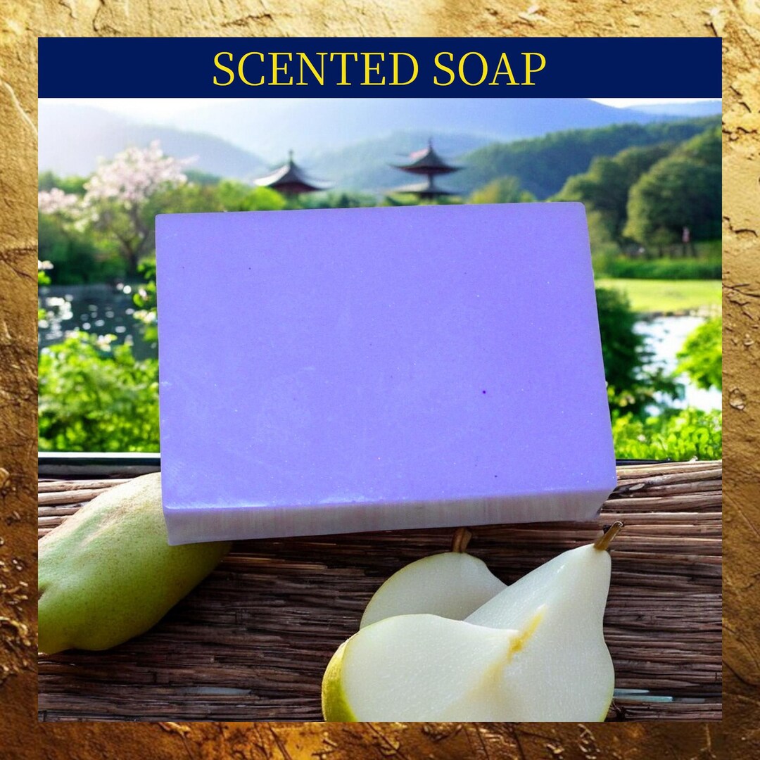 YUREI Pear & spice scented bar soap inspired by Japanese ghost ...
