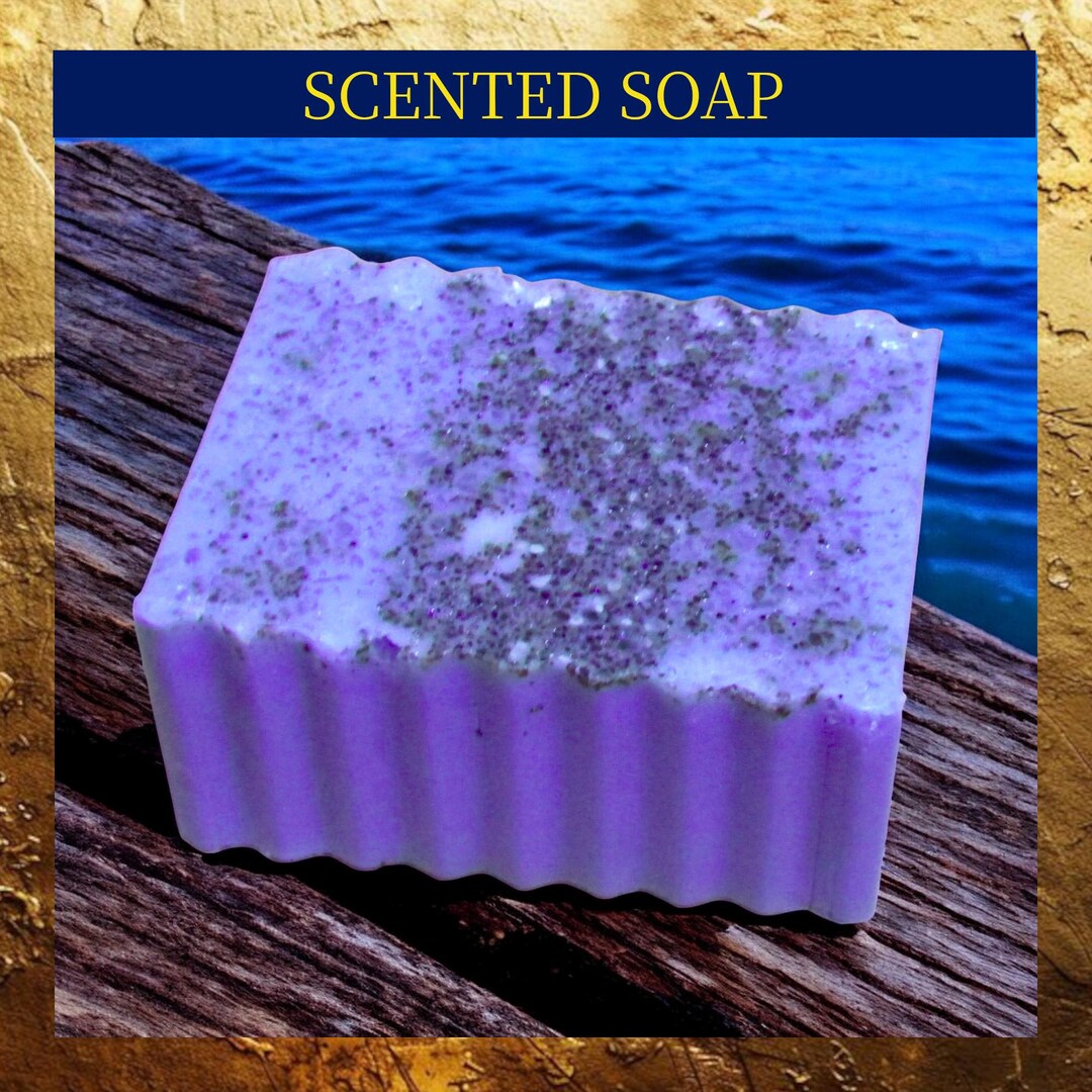 ROYAL POSEIDON Sea Salt & Kelp Enriched Bar Soap With Scent Inspired by ...