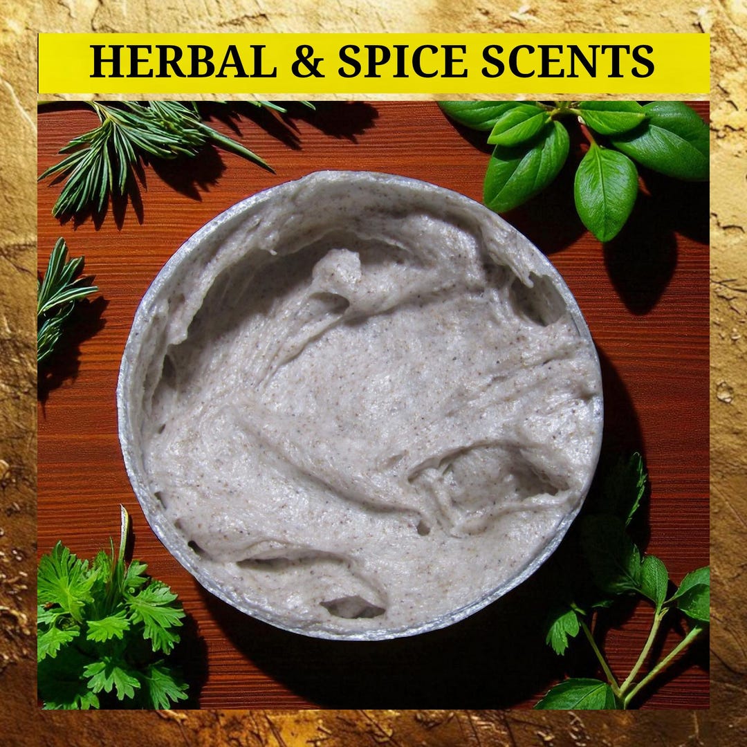 Walnut Face Scrub: Gentle Exfoliating Facial Cleanser. Choice of Herbal ...