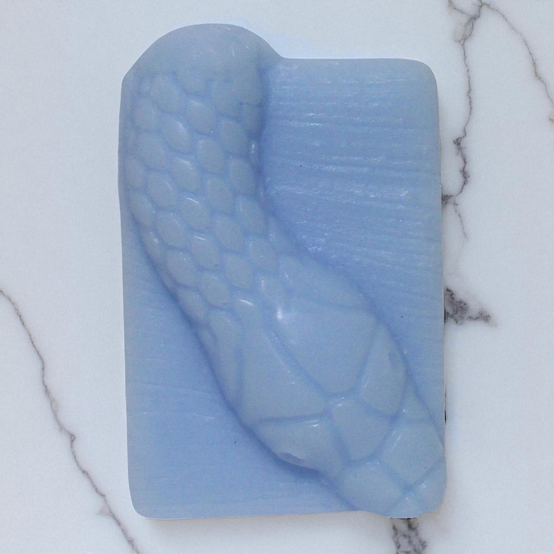 Snake Shaped Soap in Winter Fruit, Flower, & Mint Scent. Handmade Soap ...