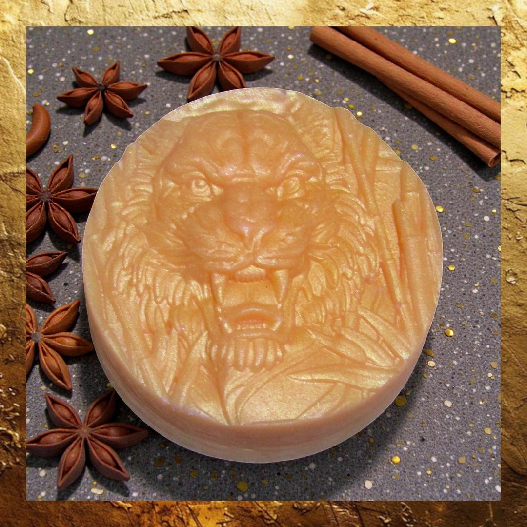 Tiger Soap: Eastern Spice Scented Handmade Soap Bar. Men's Soap. - Etsy