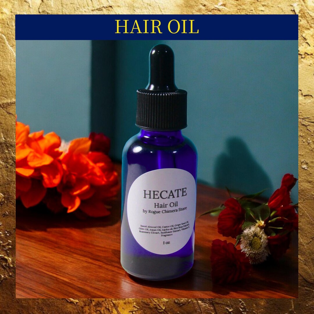 HECATE Hair Oil. Autumn Fruit and Flower Fragrance Inspired by the Greek Goddess of Witchcraft ...