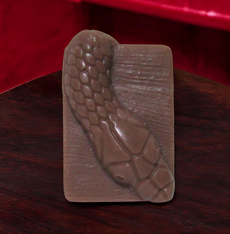 SATYR Snake Soap: Sandalwood, Vanilla, & Musk Scented Handmade Soap Bar ...