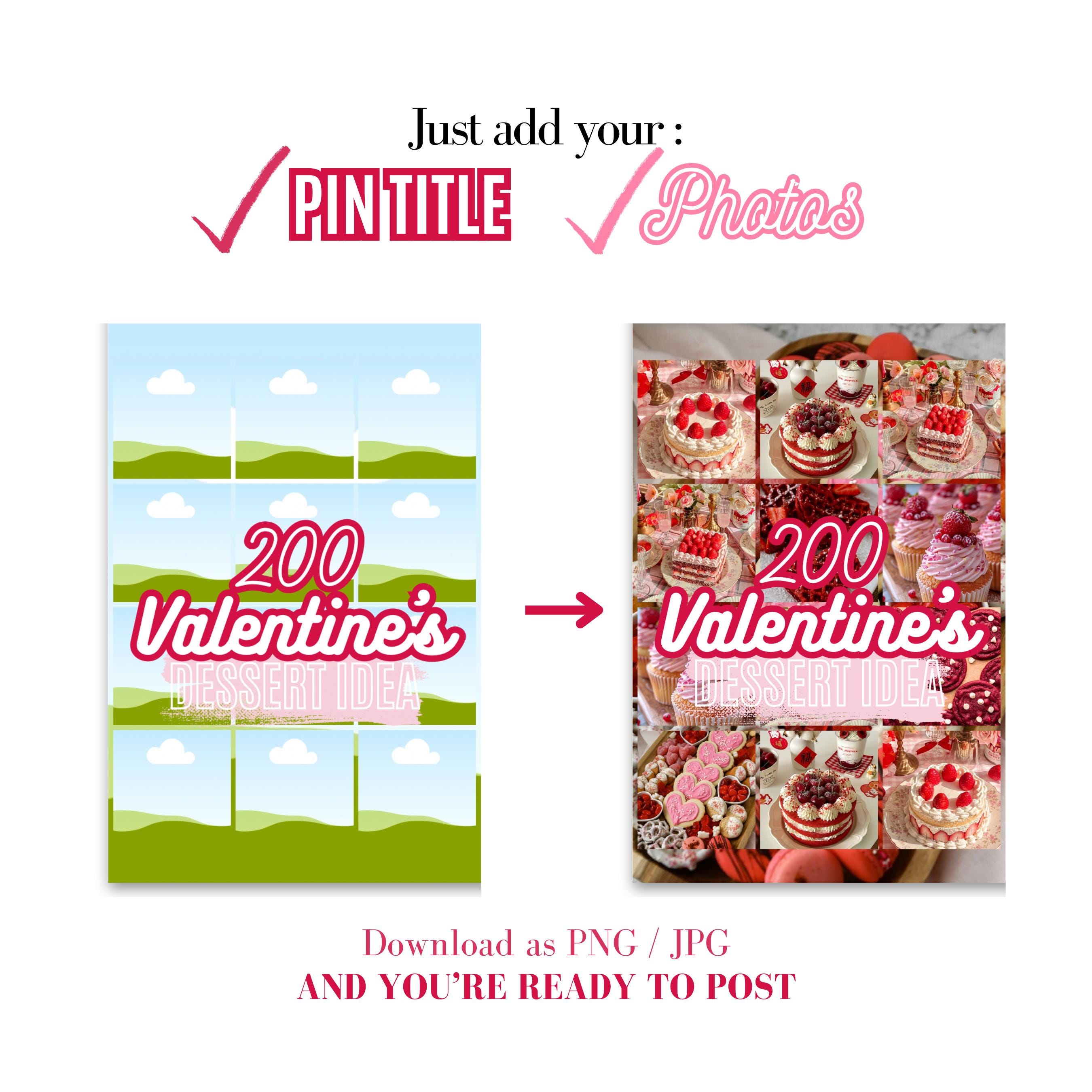 12 Pinterest Food Templates, Food Blogger Pinterest Templates ...