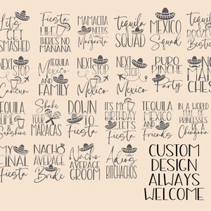 Next Stop Mexico Vacations Shirts, Birthday Shirts, Mexico Girls Trip ...