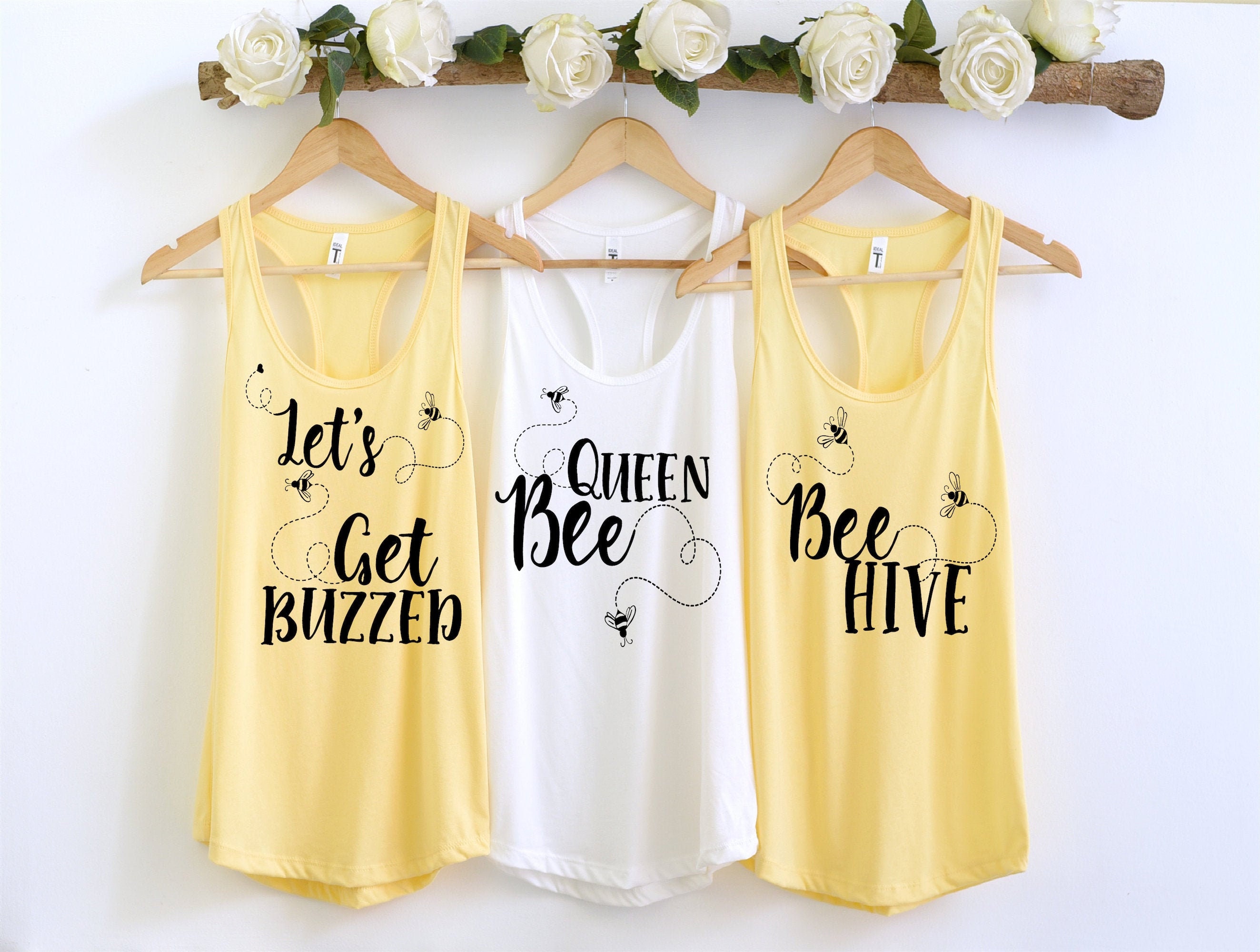 Bachelorette Party Tank Tops Bee Tank Tops Bee Themed Party | Etsy