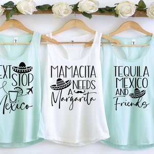Mexico Tequila and Friends Shirts, Next Stop Mexico Vacations Shirts ...
