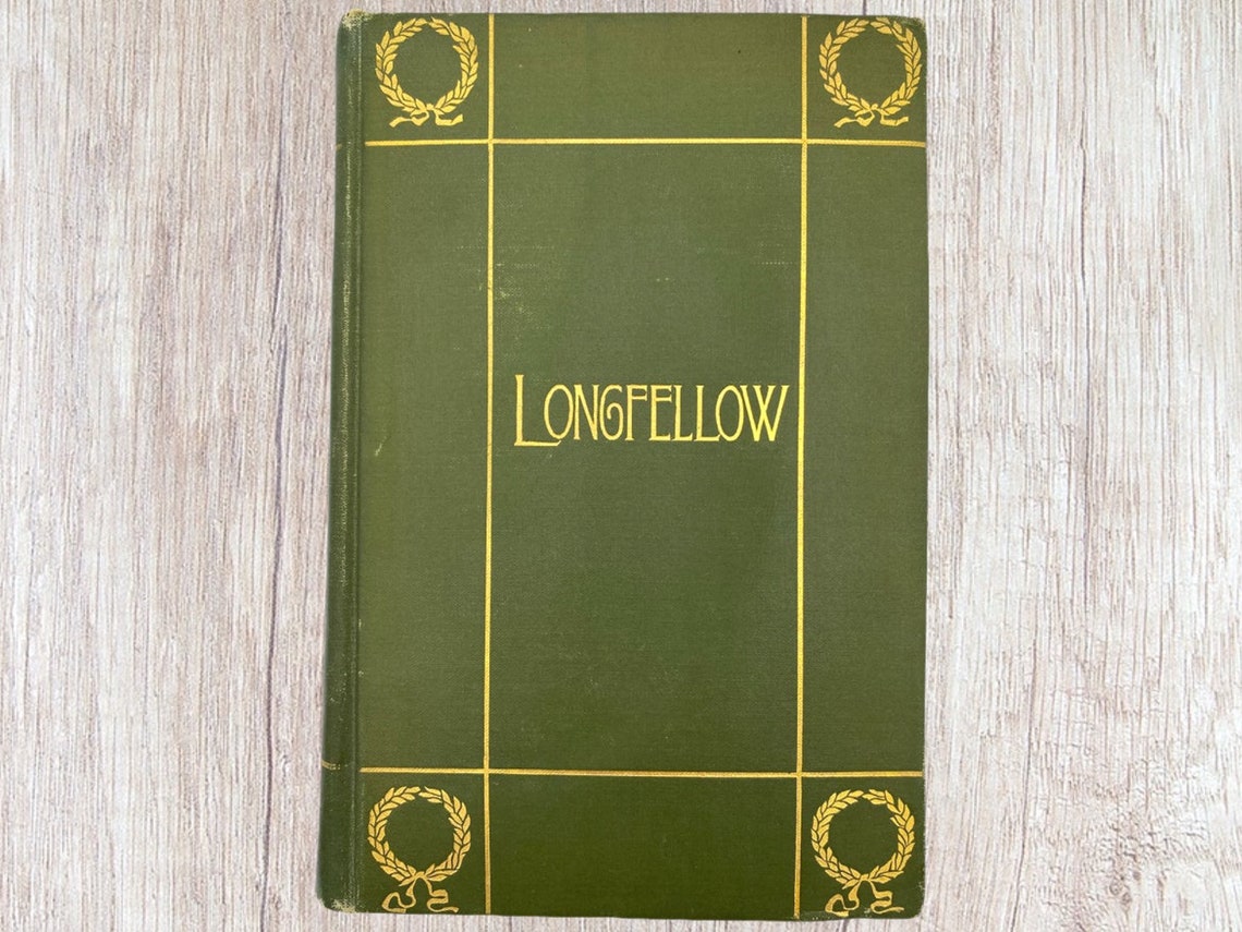 1906 Longfellow's Complete Poems Illustrated Vintage Book | Etsy