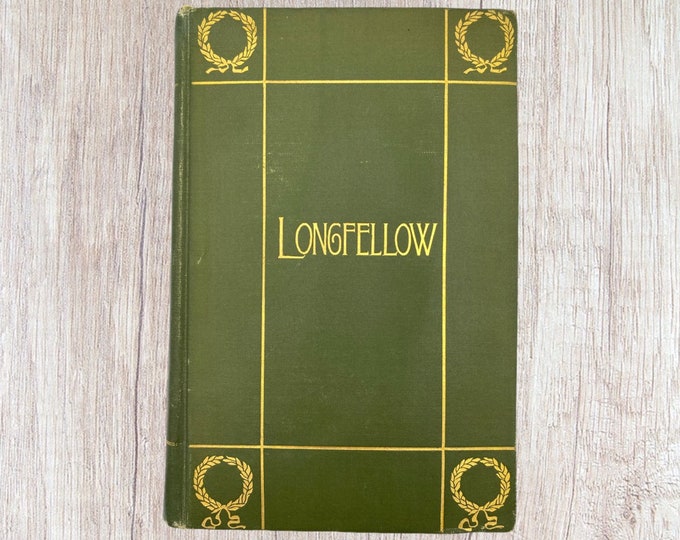 1906 Longfellow's Complete Poems Illustrated, Vintage Book - Etsy