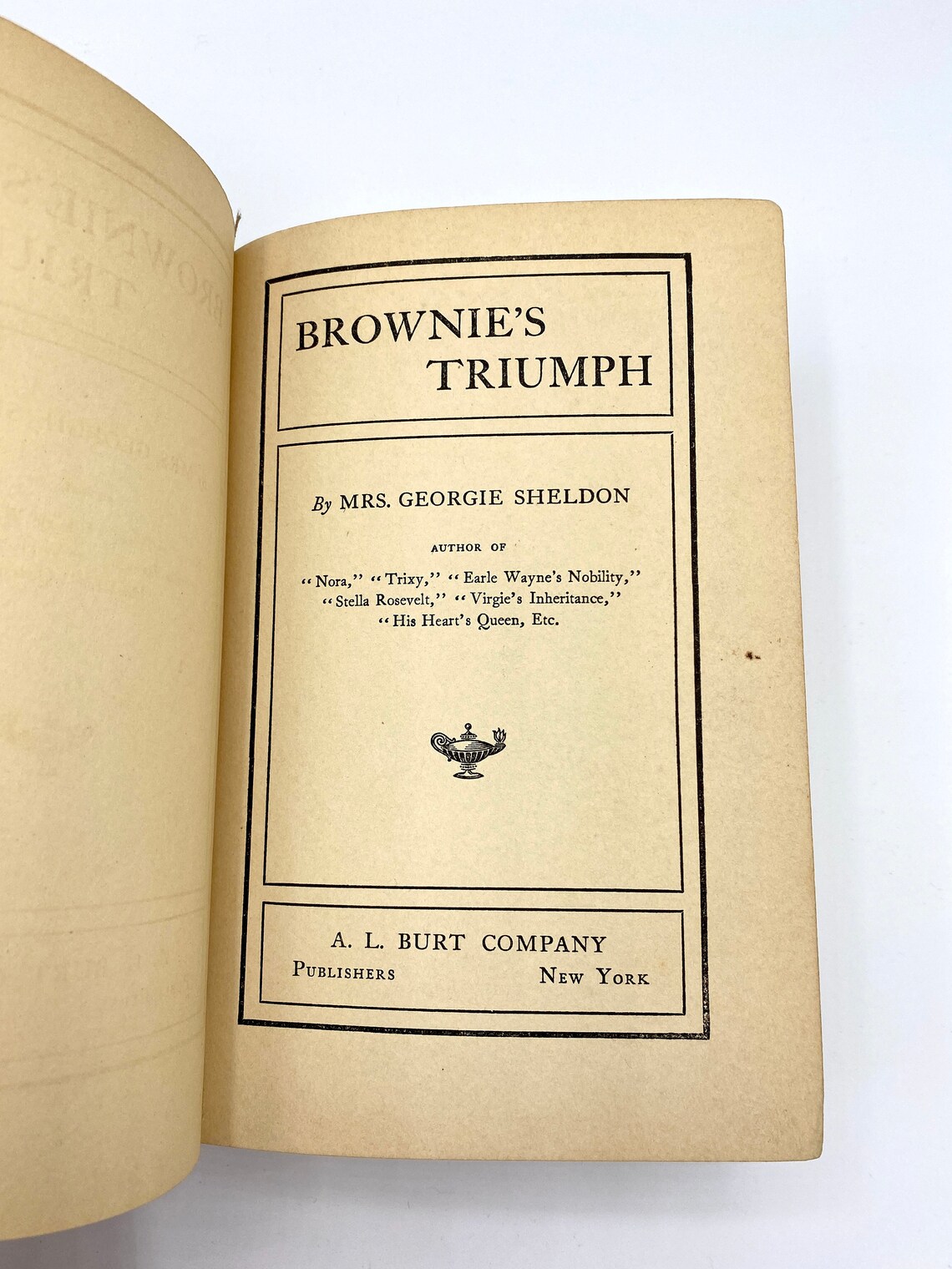 1907 Brownie's Triumph by Mrs. Georgie Sheldon Vintage | Etsy