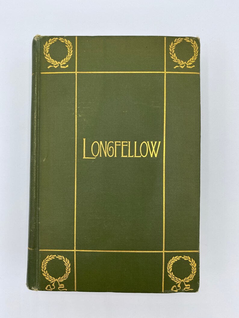 1906 Longfellow's Complete Poems Illustrated, Vintage Book - Etsy