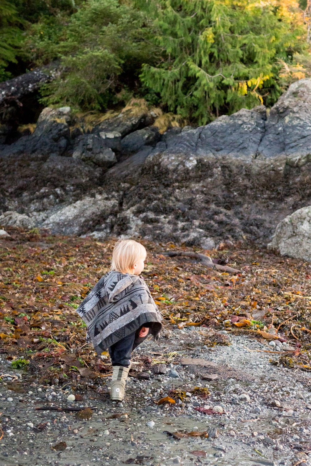 Mini Poncho | COASTAL - Infant Poncho - Toddler Poncho - Aztec - Navajo ...