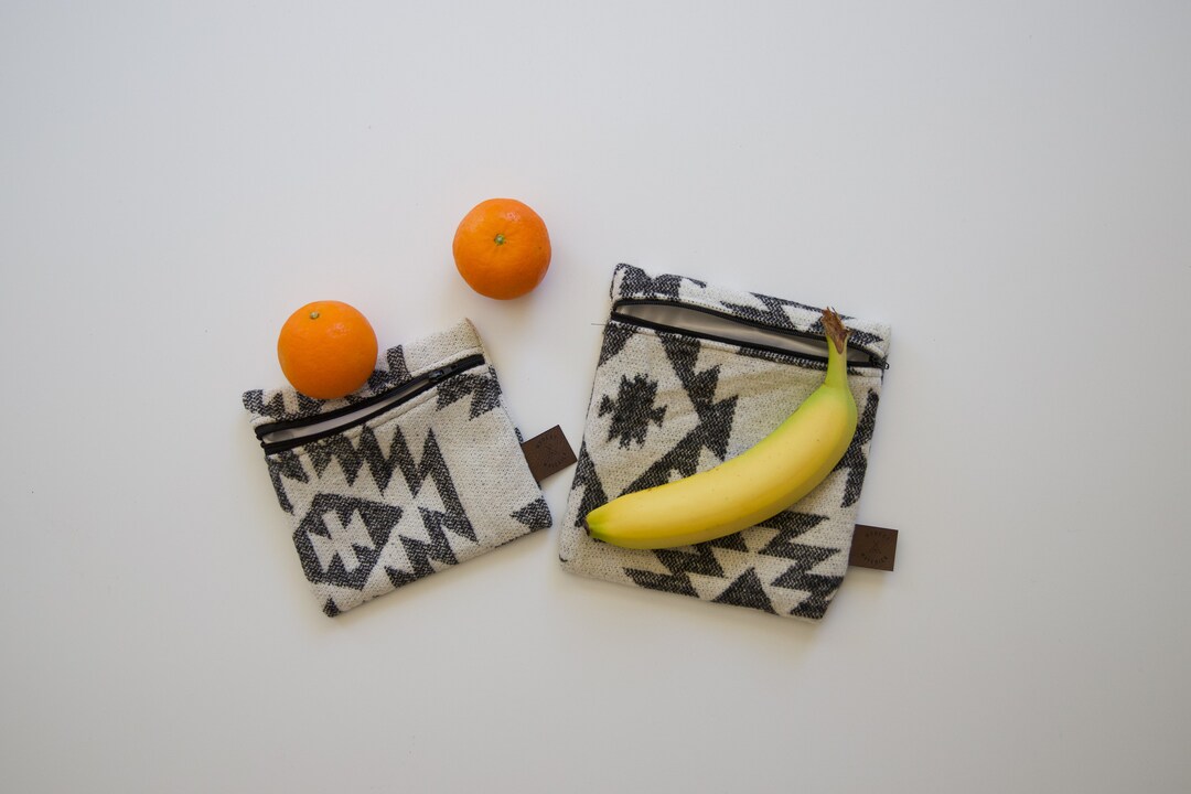 Reusable Snack Bag Set - ISLA - Aztec - Navajo - Snack Bag - Waterproof ...