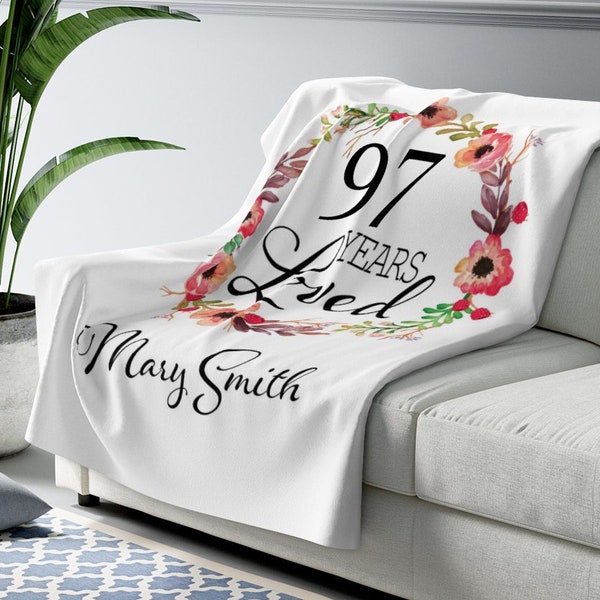 Birthday Card for 97 Year Old Woman - Etsy