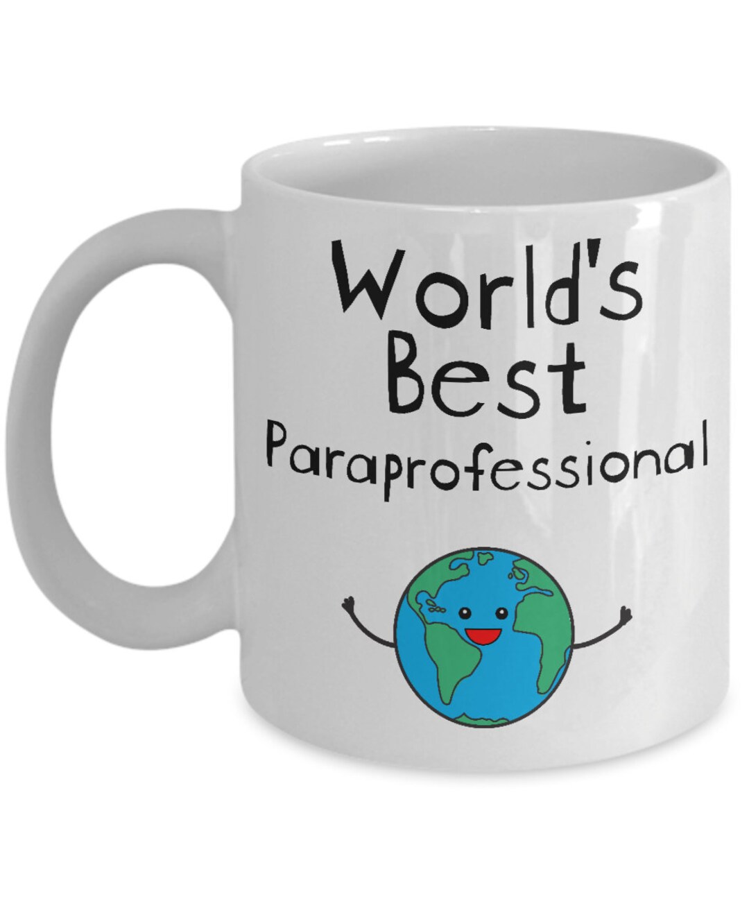 World's Best Paraprofessional Mug Funny Coffee Cup Gifts for Thank You ...