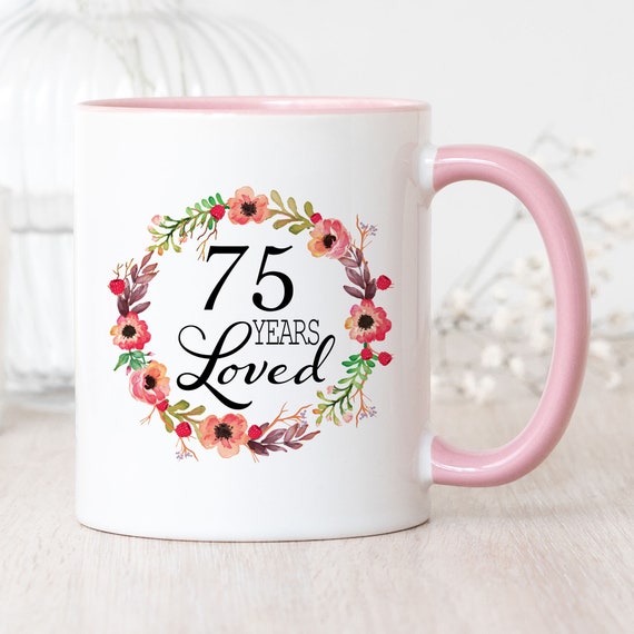 75th Birthday Gifts for Women Gift for 75 Year Old Female | Etsy