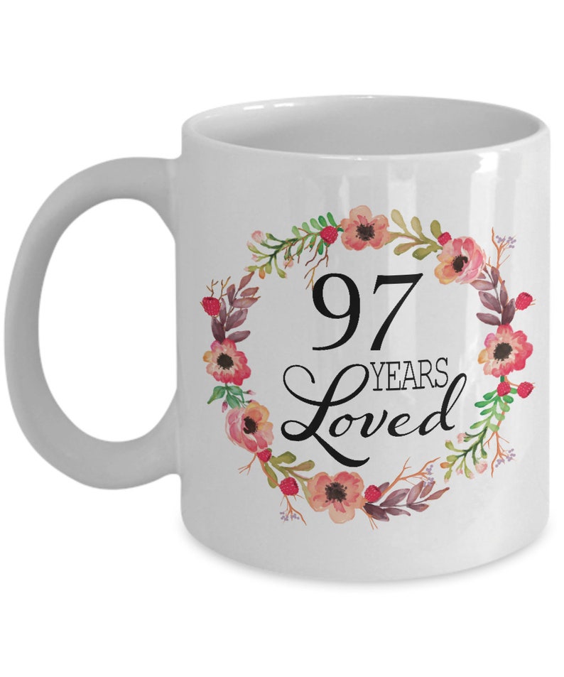 97th Birthday Gifts for Women Gift for 97 Year Old Female | Etsy