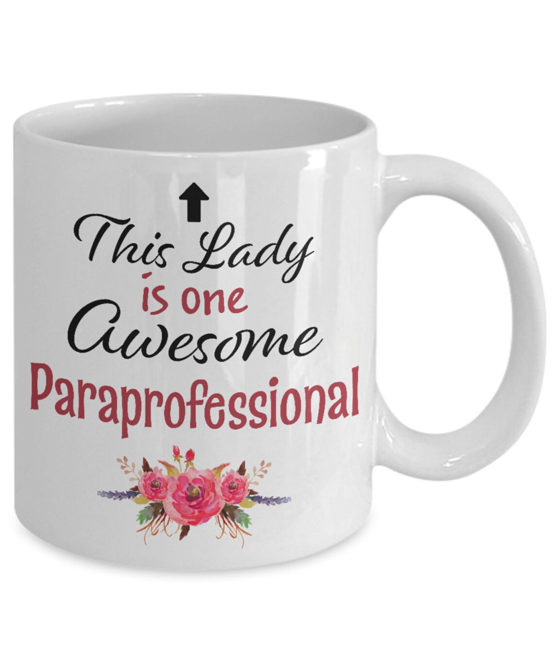 Gifts for Paraprofessional Women This Lady is Awesome Coffee - Etsy