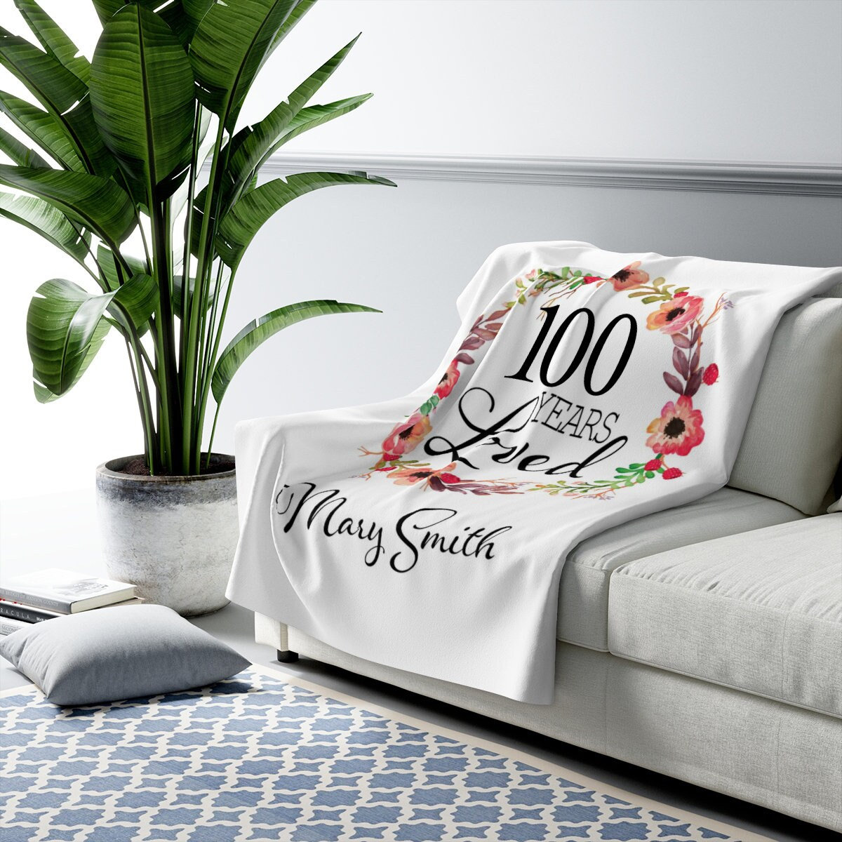 Personalized 100th Birthday Gifts for Women 100 Year Old - Etsy